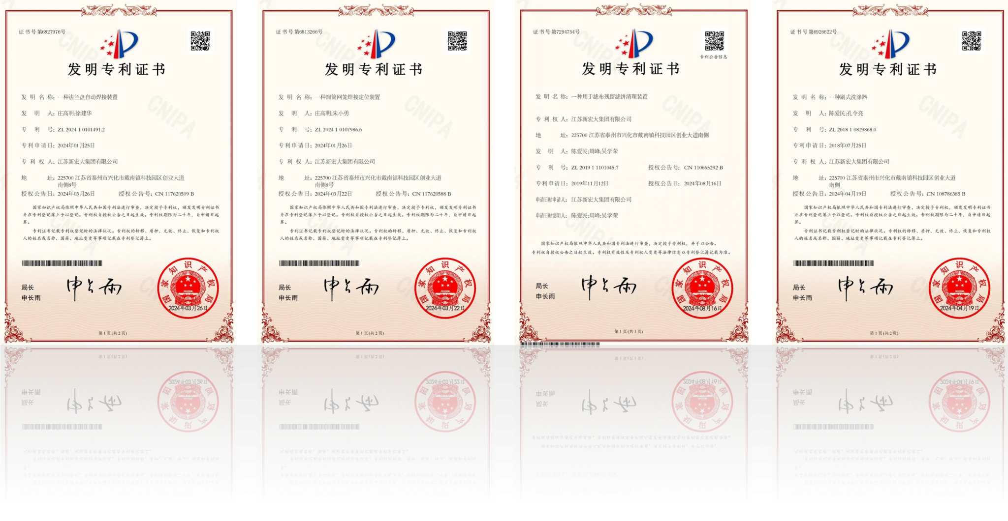 Patents & technology achievements - NHD - NHD